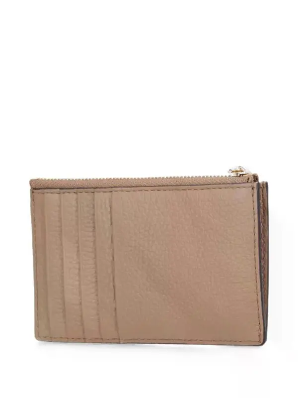 Furla Logo-plaque Zip-fastening Card Holder