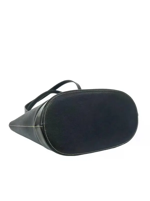 Burberry 1990-2000 Leather Tote Bag