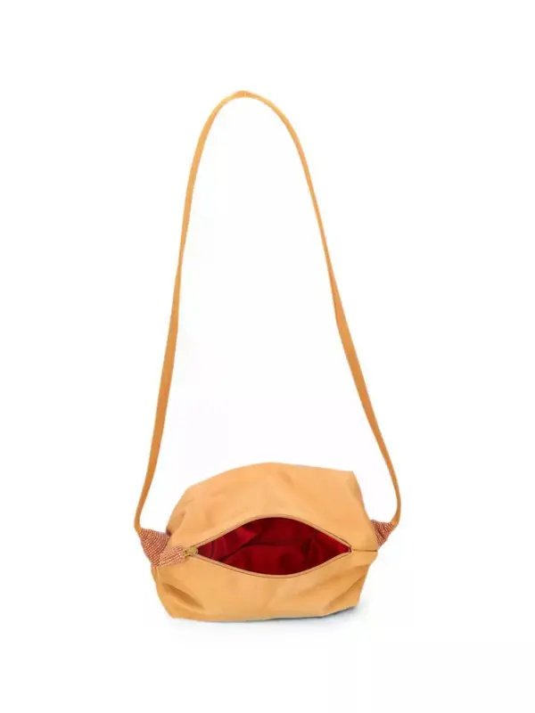 Vintage Beaded-trim Shoulder Bag
