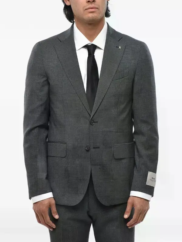 Corneliani Single-breasted Checked Suit