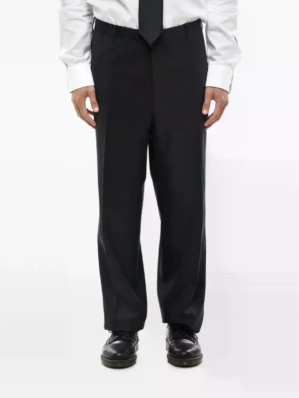 Corneliani Pressed-crease Trousers