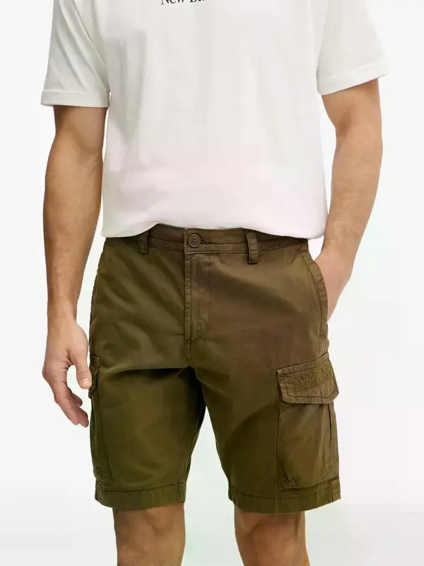NAPAPIJRI Logo-embroidered Cargo Shorts