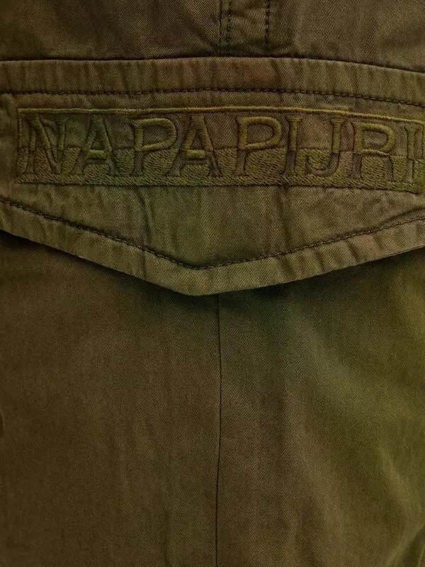 NAPAPIJRI Logo-embroidered Cargo Shorts