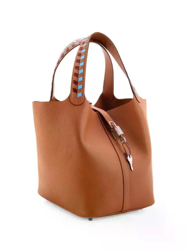 Hermès Picotin Lock Bag Tressage Epsom Mm Tote Bag