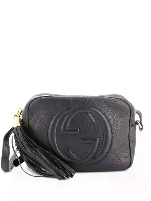 Gucci Soho Disco Leather Small Crossbody Bag - Black