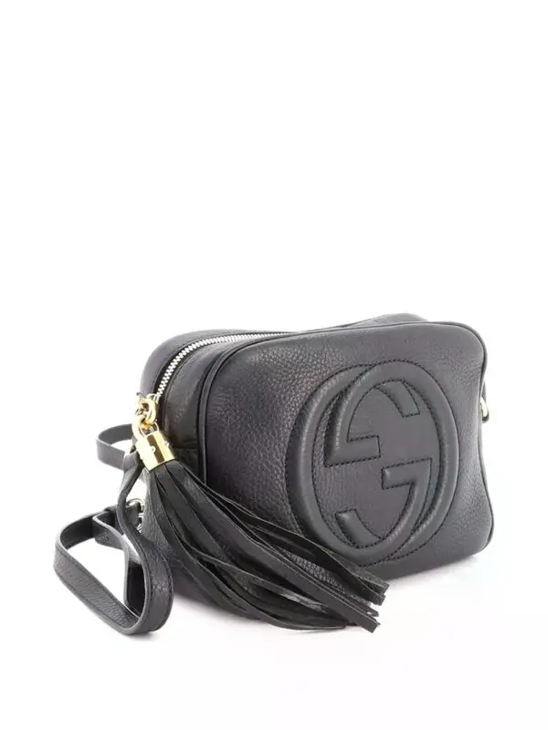 Gucci Soho Disco Leather Small Crossbody Bag - Black