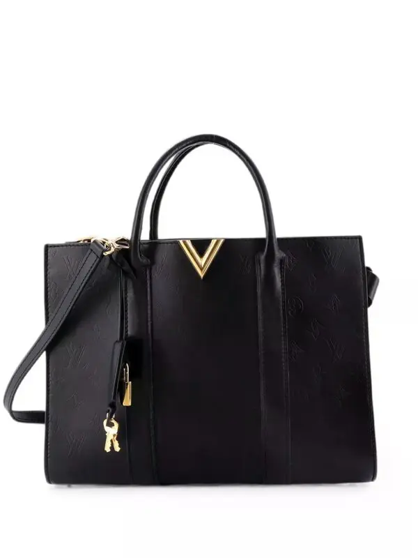 LOUIS VUITTON Very Monogram Leather Mm Tote Bag