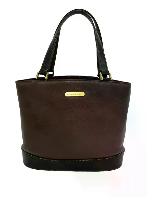Burberry 2000-2017 Leather Bucket Bag