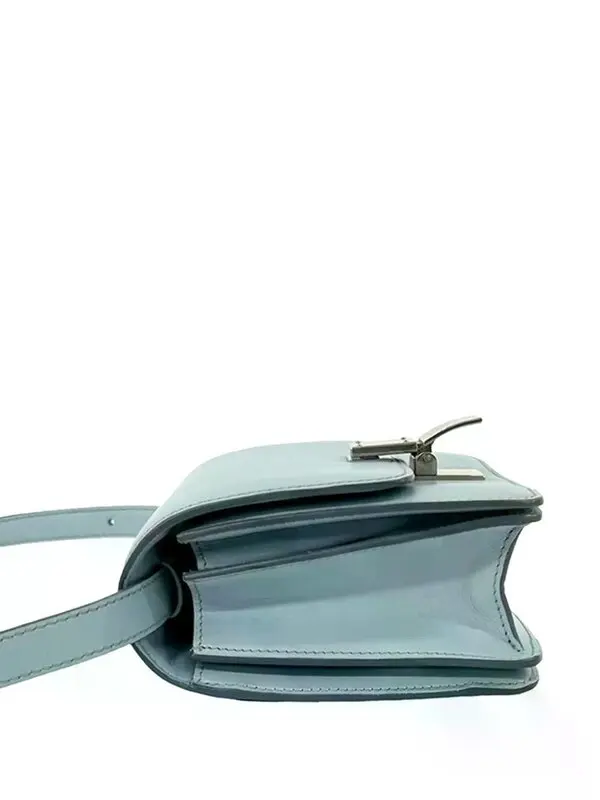 Celine Small Calfskin Classic Box Crossbody Bag - Blue