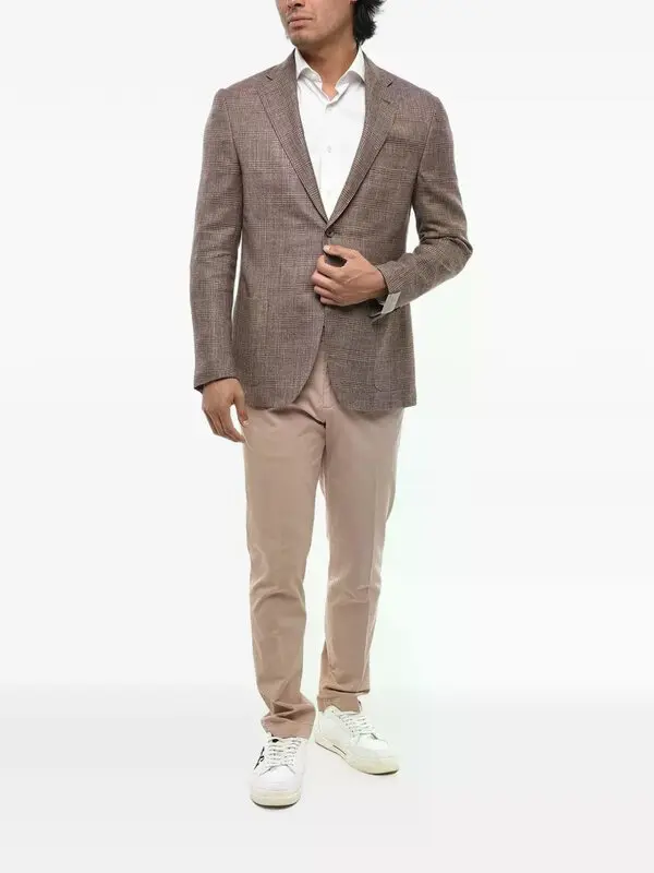 Corneliani District Check Blazer