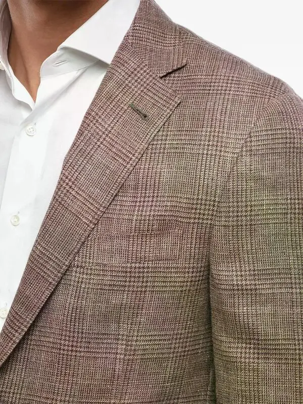 Corneliani District Check Blazer