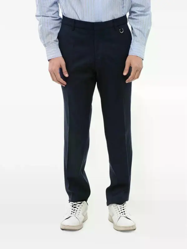John Richmond Logo Charm Straight-leg Trousers
