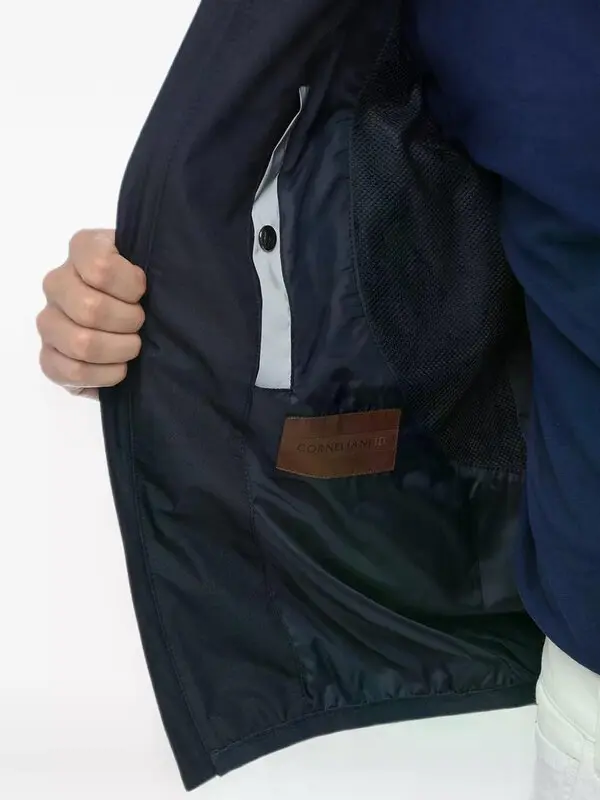 Corneliani Zip-up Hooded Jacket