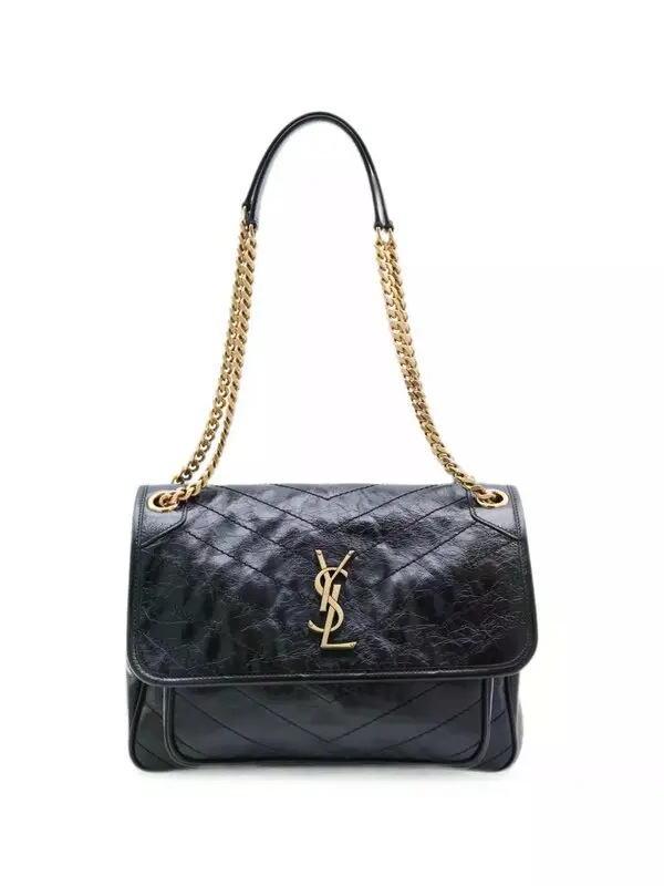 Saint Laurent Niki Medium Bag In Vintage Leather
