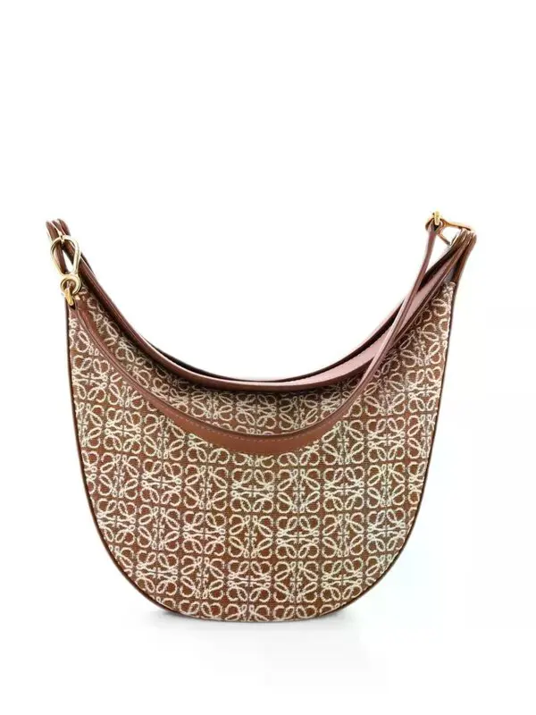 Loewe Luna Anagram Jacquard Hobo Bag