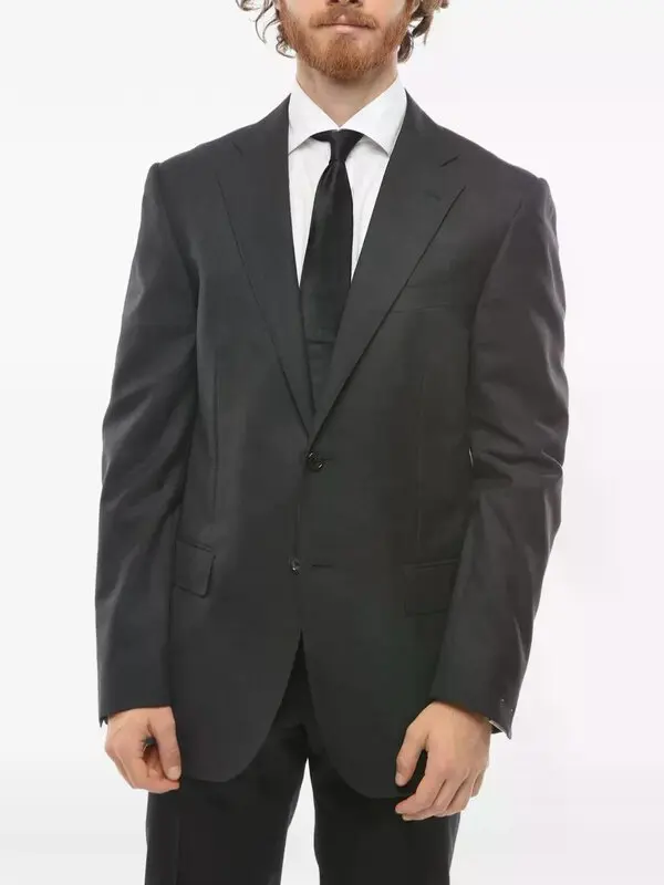 Corneliani Single-breasted Flap-pocket Blazer