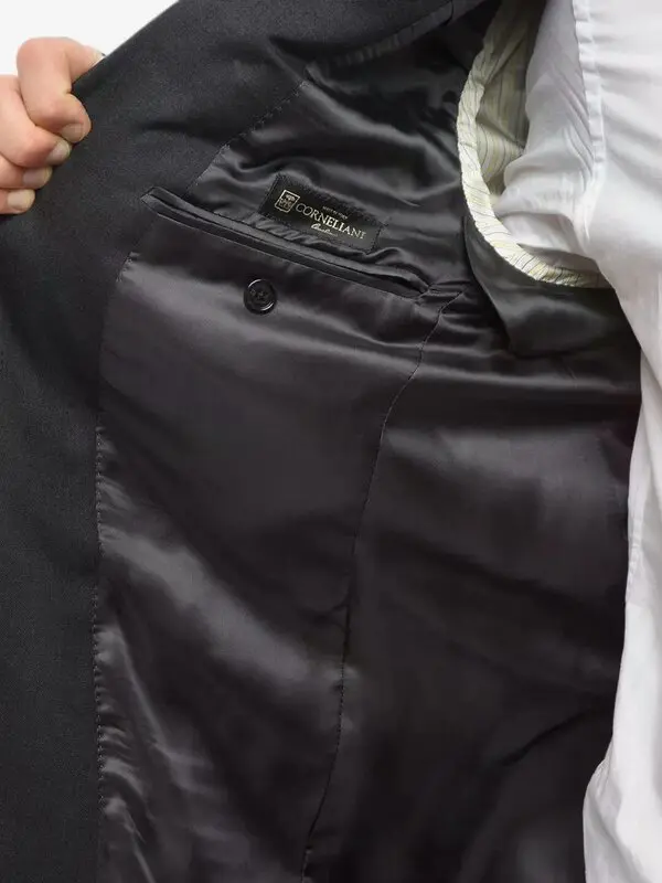 Corneliani Single-breasted Flap-pocket Blazer