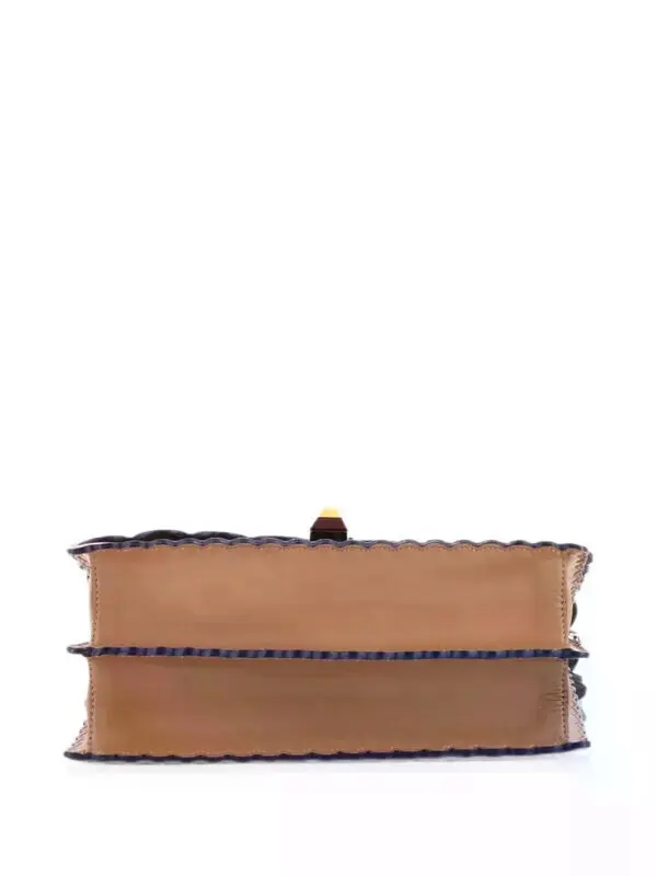 Fendi Kan I Bag Leather Medium Shoulder Bag