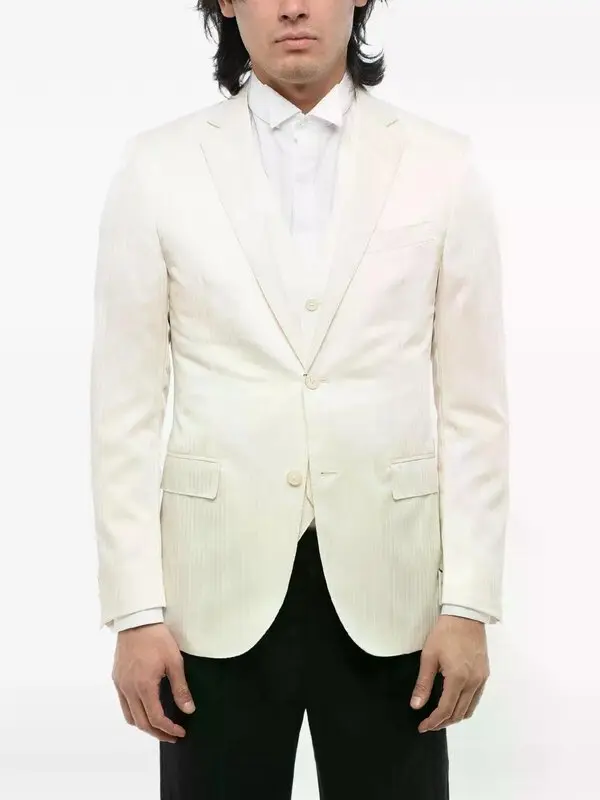 Corneliani Herringbone Single-breasted Blazer