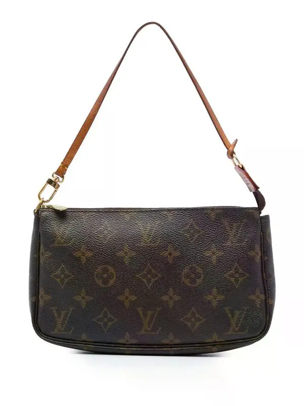 LOUIS VUITTON 2000 Monogram Pochette Accessoires Shoulder Bag