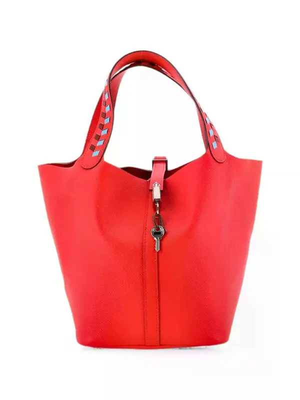 Hermès Picotin Lock Bag Tressage Epsom Mm Tote Bag