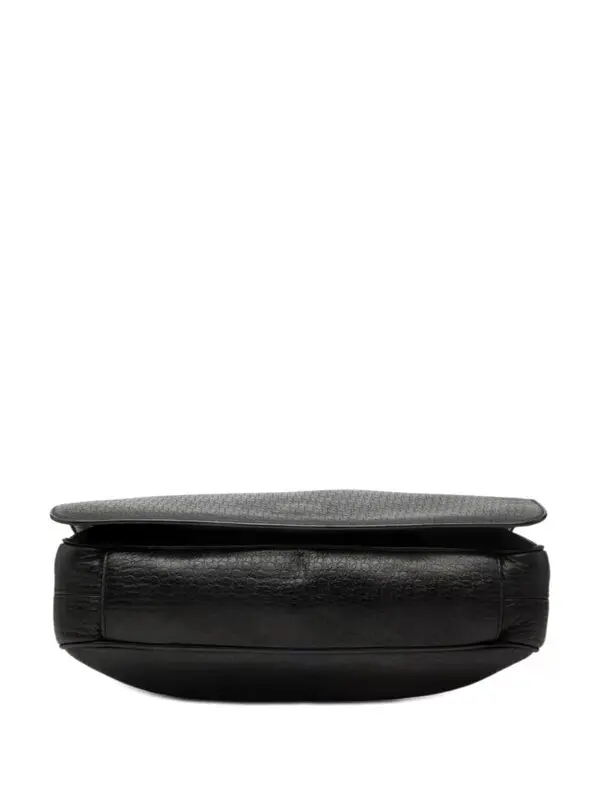 Dior Diorissimo Embossed Leather Messenger Bag