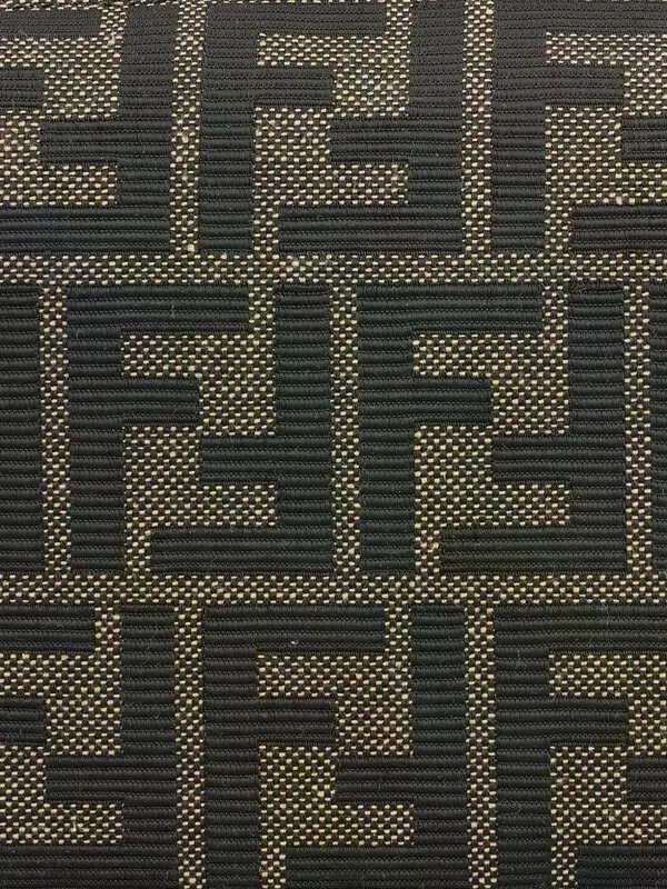 Fendi Zip-top Small Ff Zucca Jacquard Fabric Bag