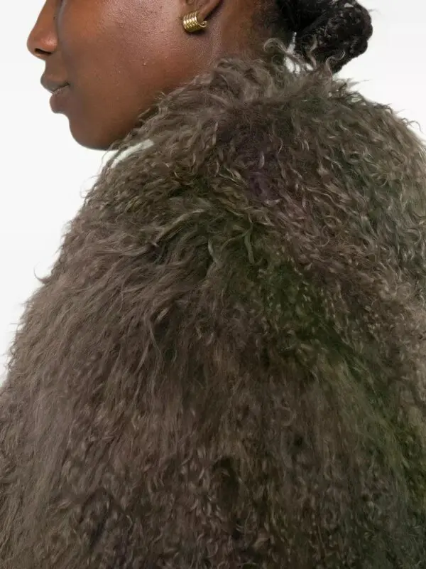MARTHA LOUIS Shearling-effect Jacket