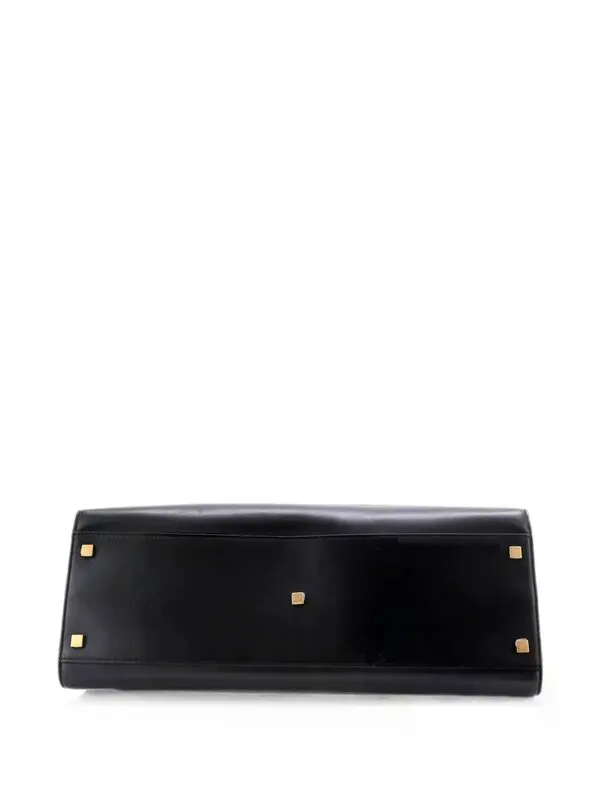 Saint Laurent Manhattan Leather Medium Tote Bag