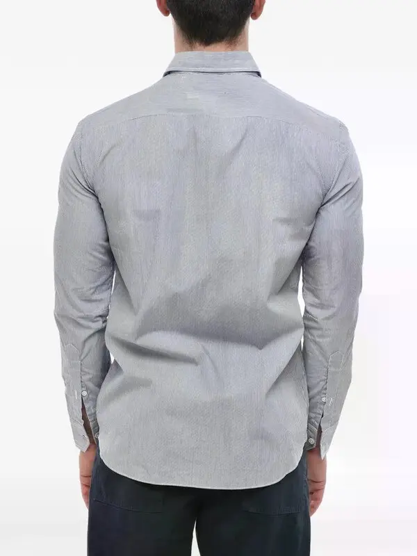 SALVATORE PICCOLO Long-sleeved Striped Shirt