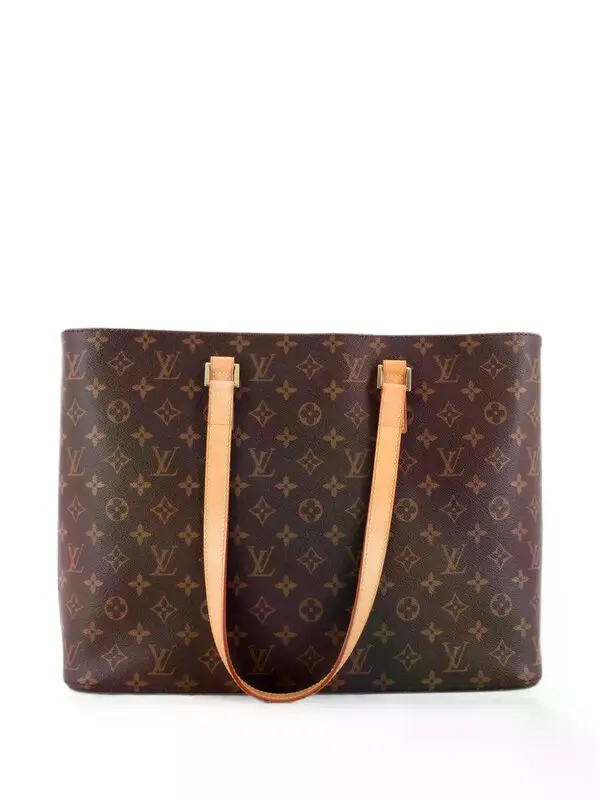 LOUIS VUITTON Luco Handbag Monogram Canvas Tote Bag