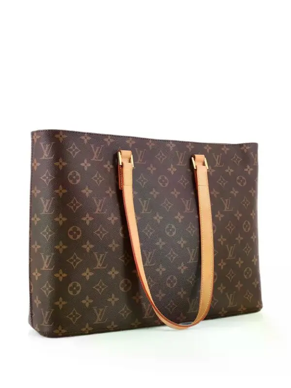 LOUIS VUITTON Luco Handbag Monogram Canvas Tote Bag