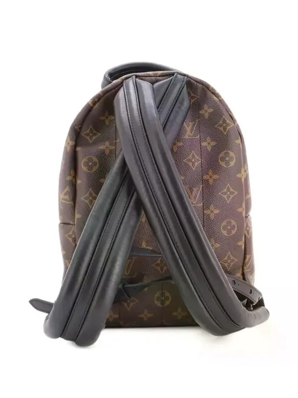 LOUIS VUITTON Palm Springs Reverse Monogram Canvas Pm Backpack - Black