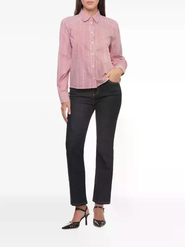 EMME Crystal-embellished Striped Shirt