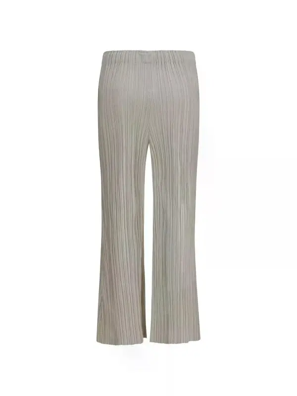 GONGDID DESIGN Plissé-effect Palazzo Pants
