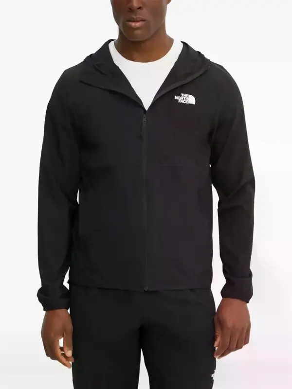 The North Face Logo-print Zip-up Hoodie