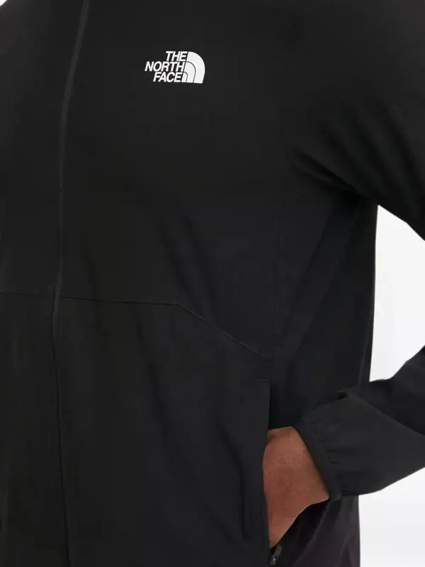 The North Face Logo-print Zip-up Hoodie