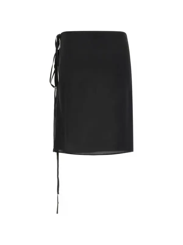 MISENITHE Jude Wrap Mini Skirt