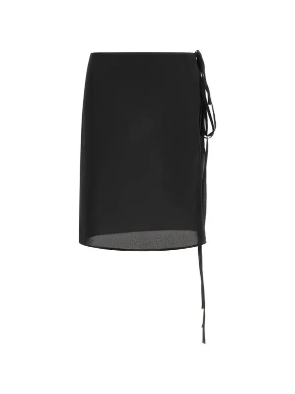 MISENITHE Jude Wrap Mini Skirt