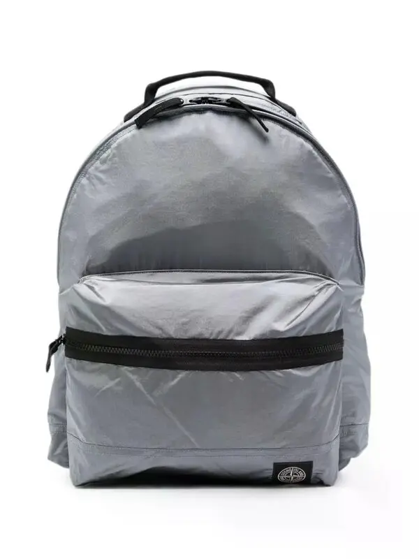Stone Island Logo-patch Zip-around Backpack