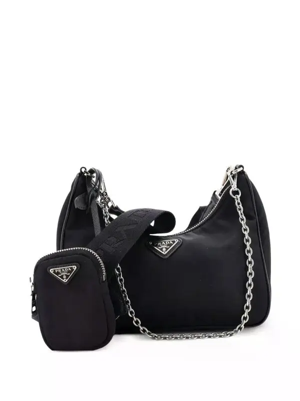 Prada Re-edition 2005 Shoulder Bag - Black