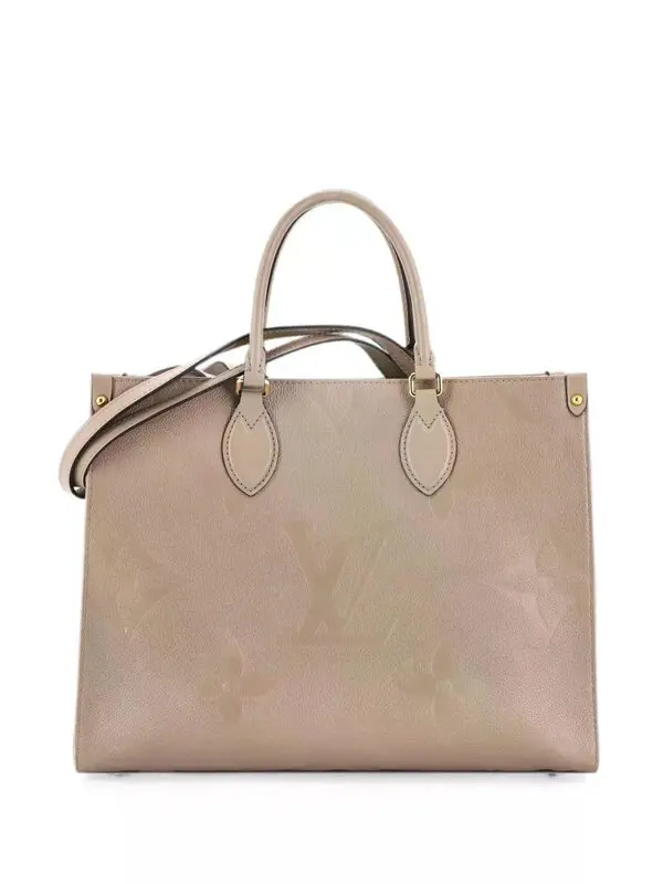 LOUIS VUITTON Onthego Monogram Empreinte Giant Mm Tote Bag