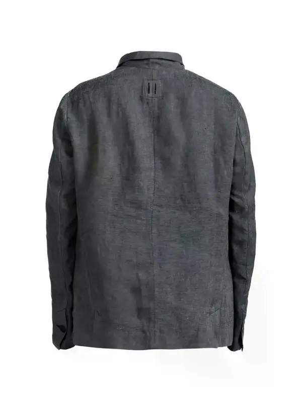 HANNES ROETHER High-neck Button-up Blazer