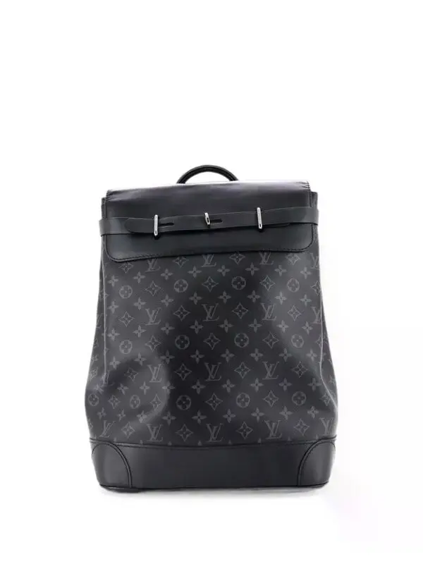 LOUIS VUITTON Steamer Monogram Eclipse Canvas Backpack