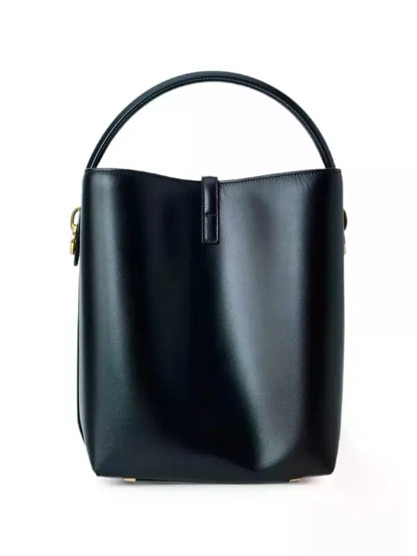 Saint Laurent Le 37 Smooth Leather Bucket Bag