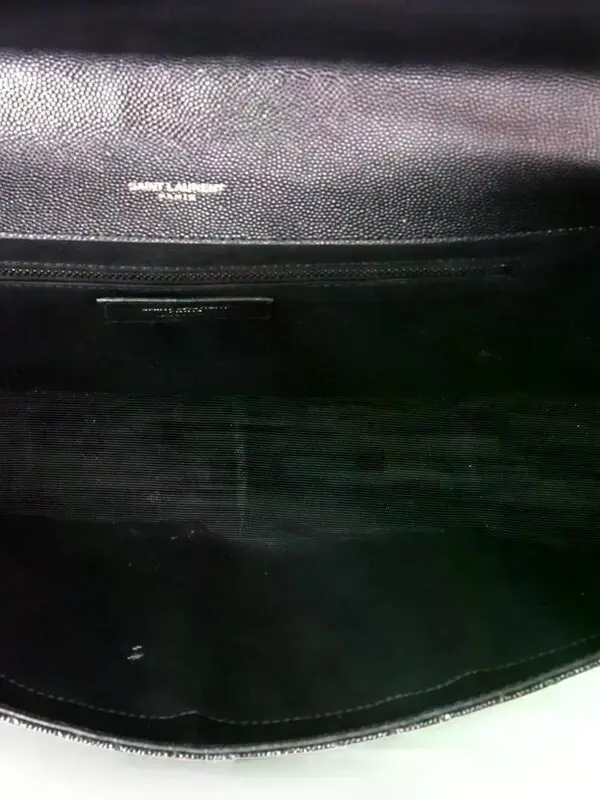 Saint Laurent Classic Monogram Envelope Satchel