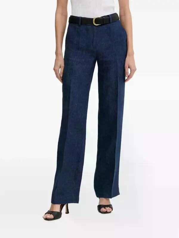 Luisa Spagnoli Allegria Straight-leg Trousers