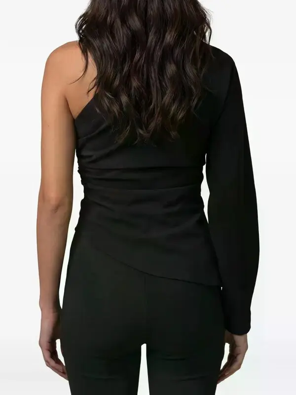 Federica Tosi One-shoulder Draped Blouse