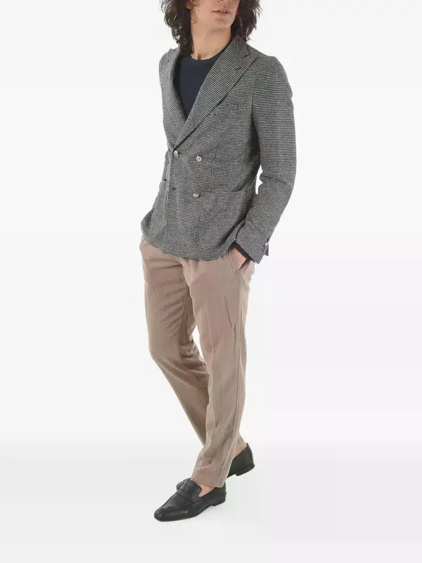 Corneliani Double-breasted Linen Jacket