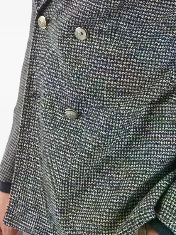 Corneliani Double-breasted Linen Jacket